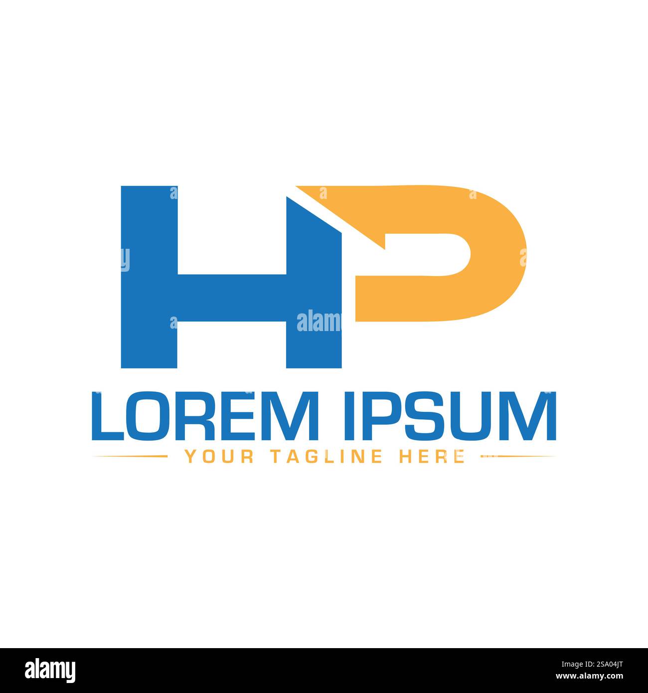 HP Letter Logo Design Stock Vector Image & Art - Alamy