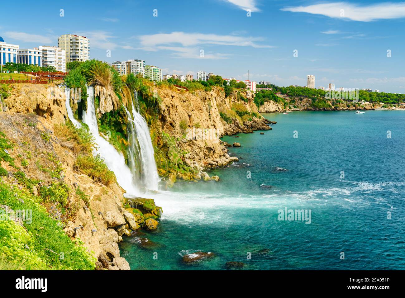 Lower Duden Waterfalls in Antalya, Turkey Stock Photo - Alamy