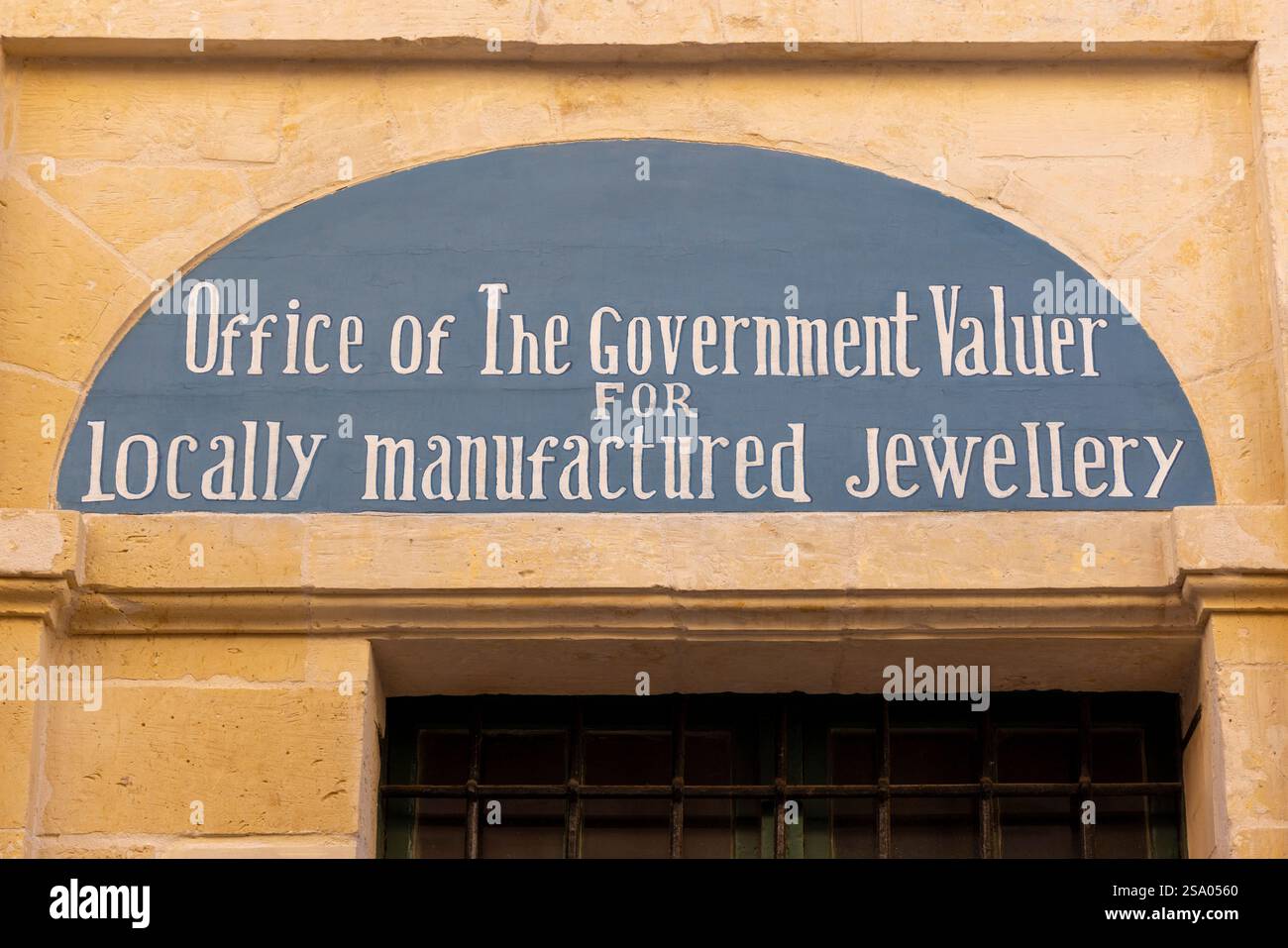 Traditional Signage, Valletta, Malta, Southern Europe Stock Photo - Alamy