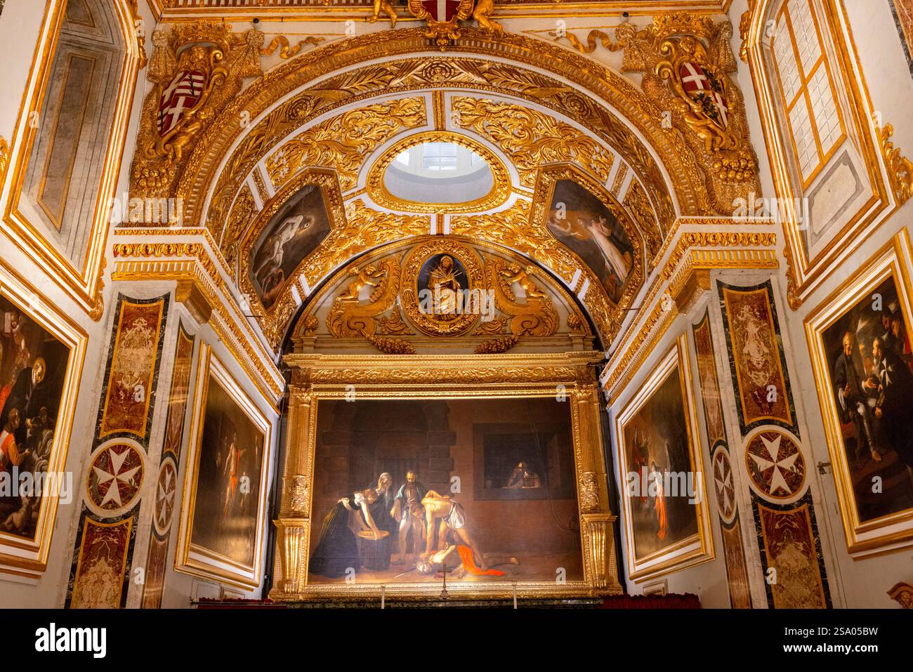 The Oratory of St. John's Co-Cathedral with The Beheading of Saint John ...