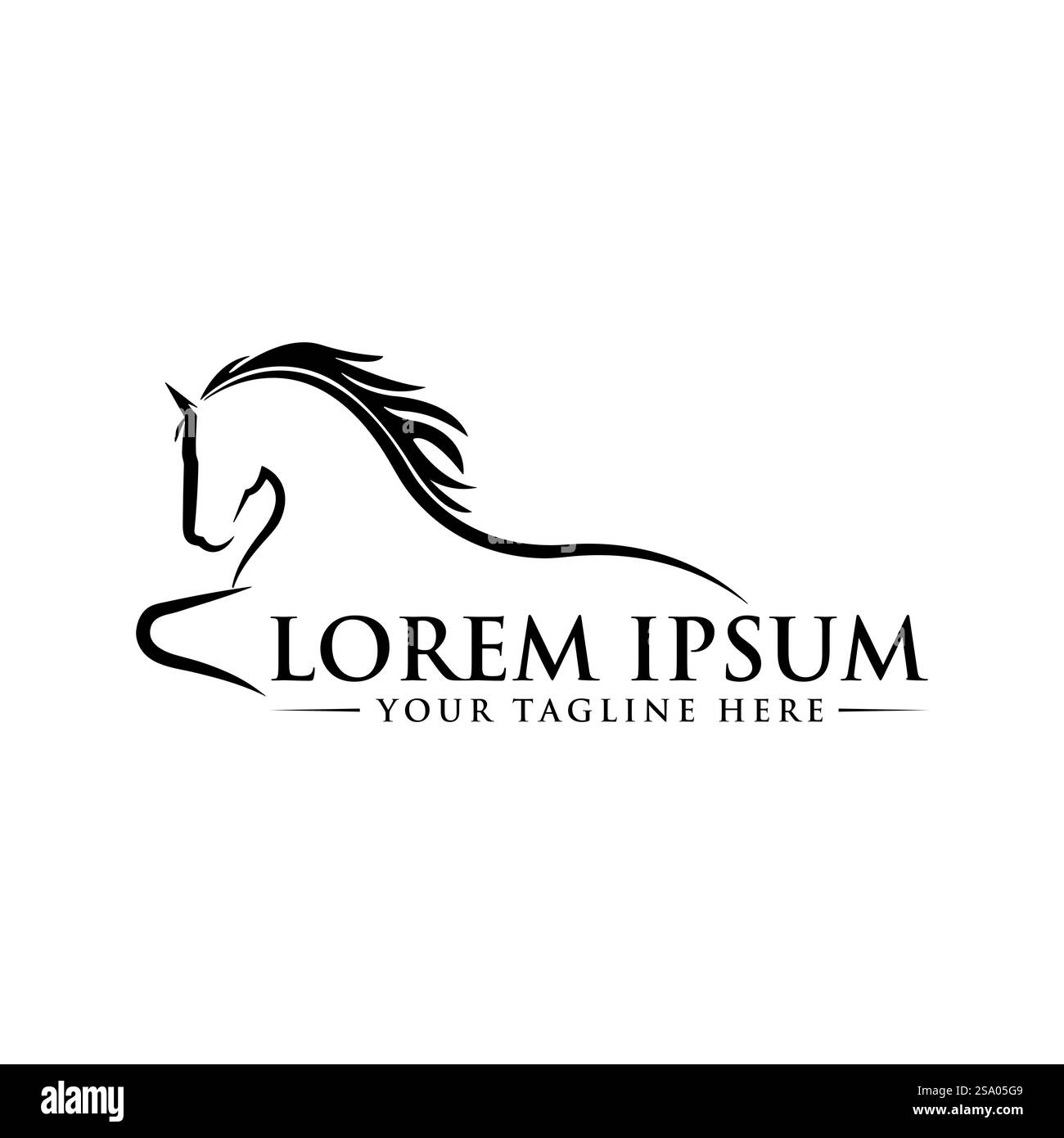 Horse Logo Design, Creative and Professional Horse Logo Design Stock ...