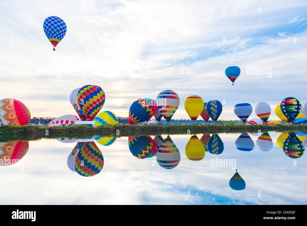 Saga International Balloon Fiesta Stock Photo - Alamy