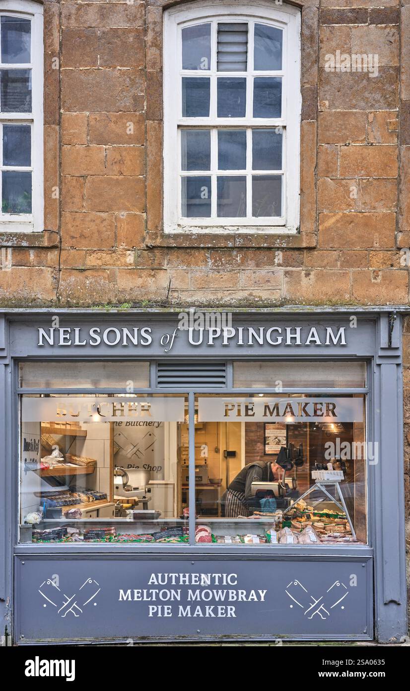 Nelsons of Uppingham authentic melton mowbray pie maker and meat shop ...