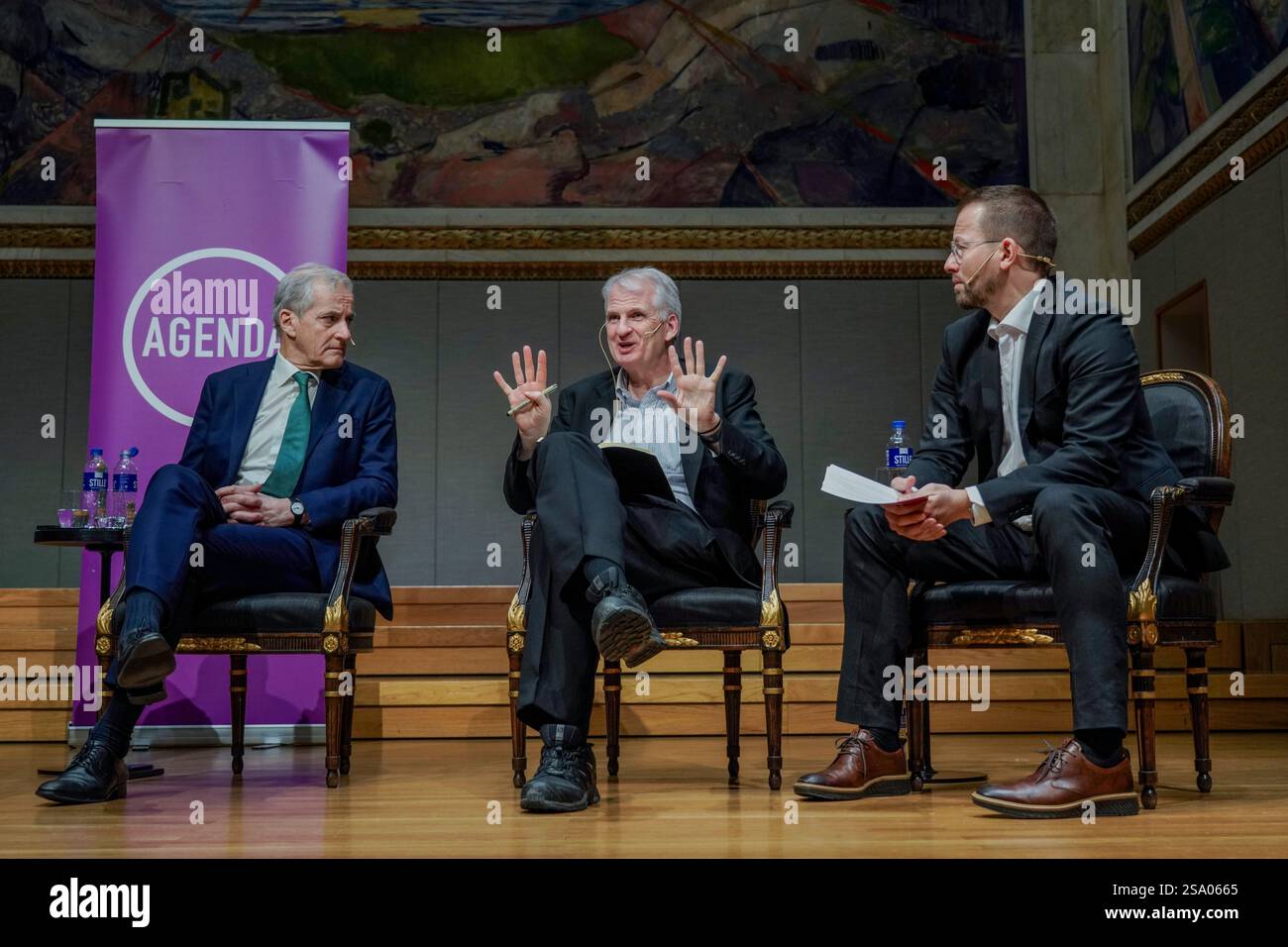 Oslo 20250128. History professor and author Timothy Snyder during the ...