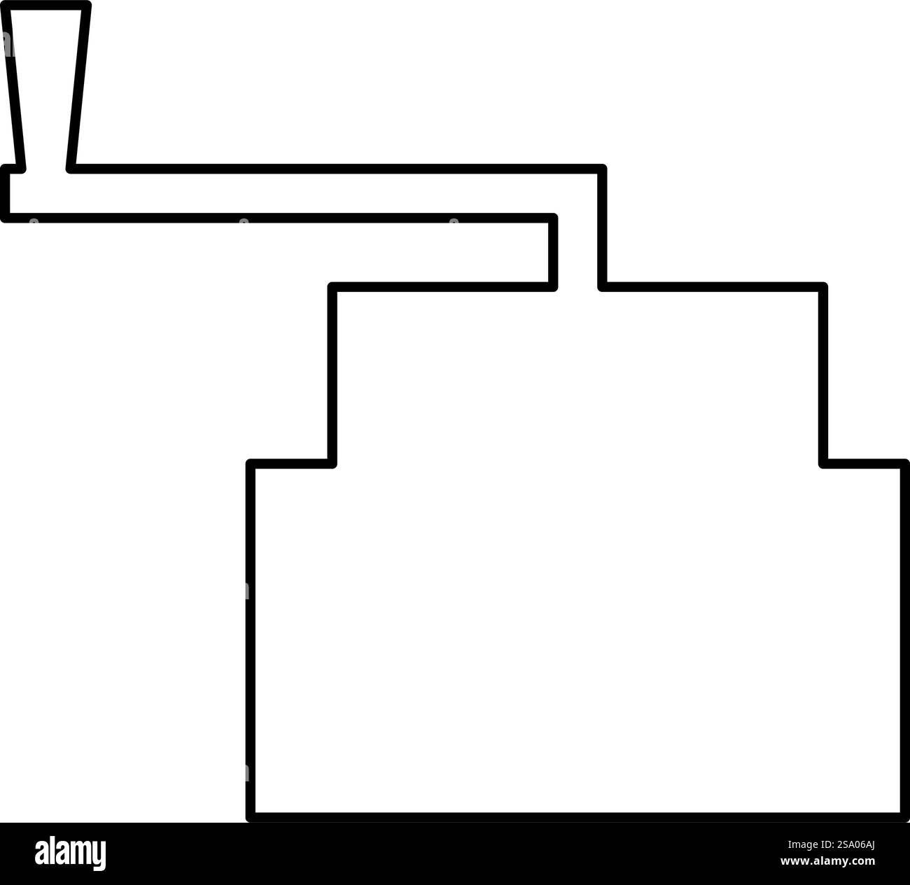 Millstone manual old stone mill flour production grinding grain with ...