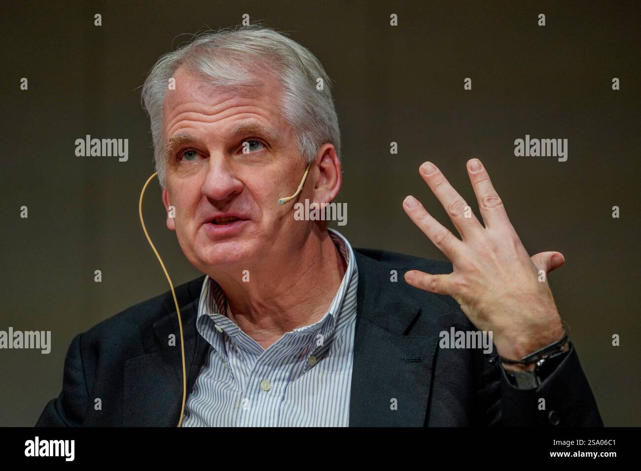 Oslo 20250128. History professor and author Timothy Snyder during the ...