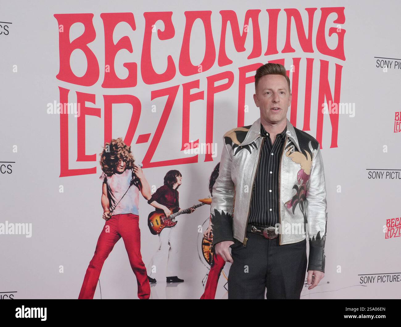 Brian Cohen arrives at the BECOMING LED ZEPPELIN Los Angeles Premiere ...