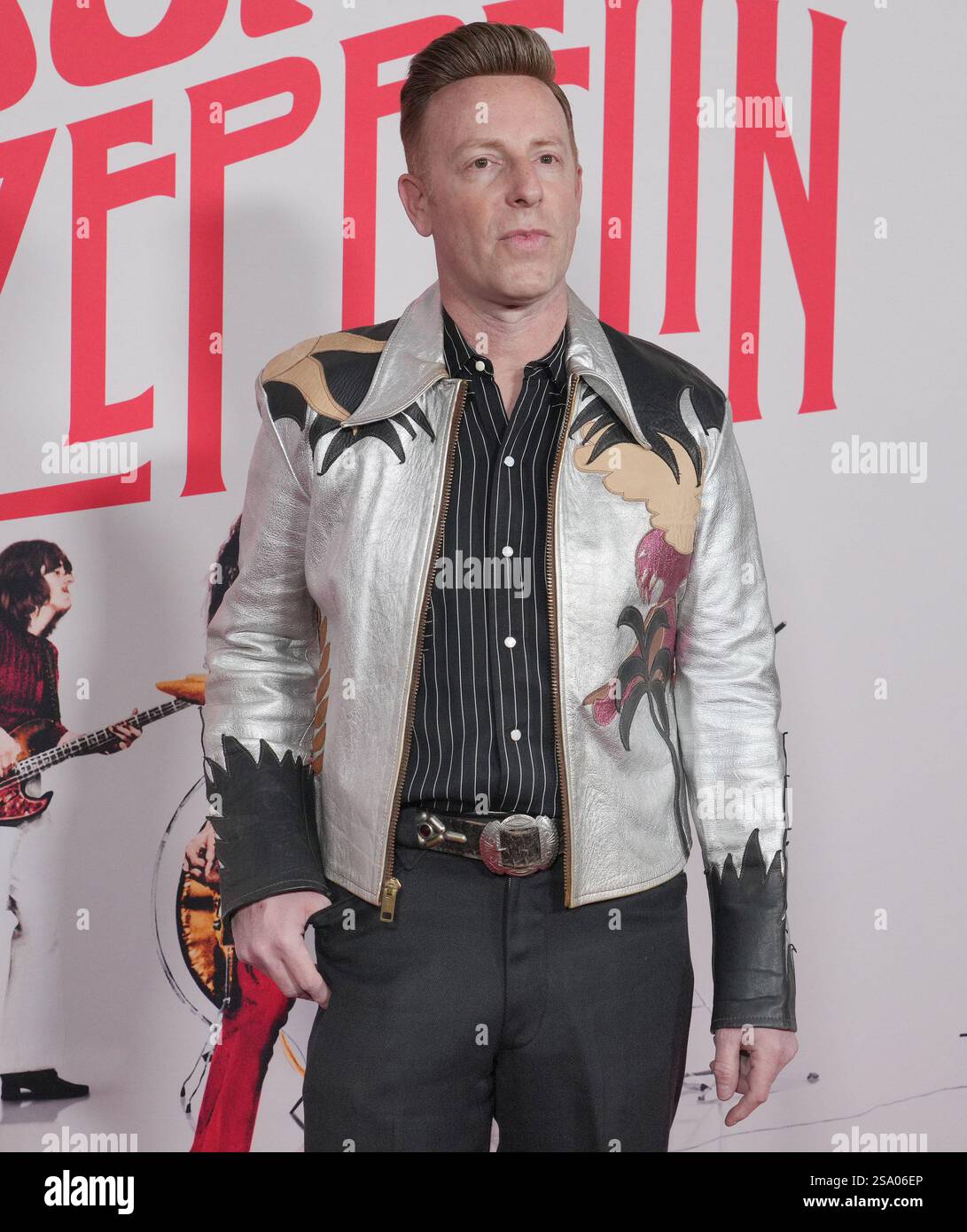 Brian Cohen arrives at the BECOMING LED ZEPPELIN Los Angeles Premiere ...