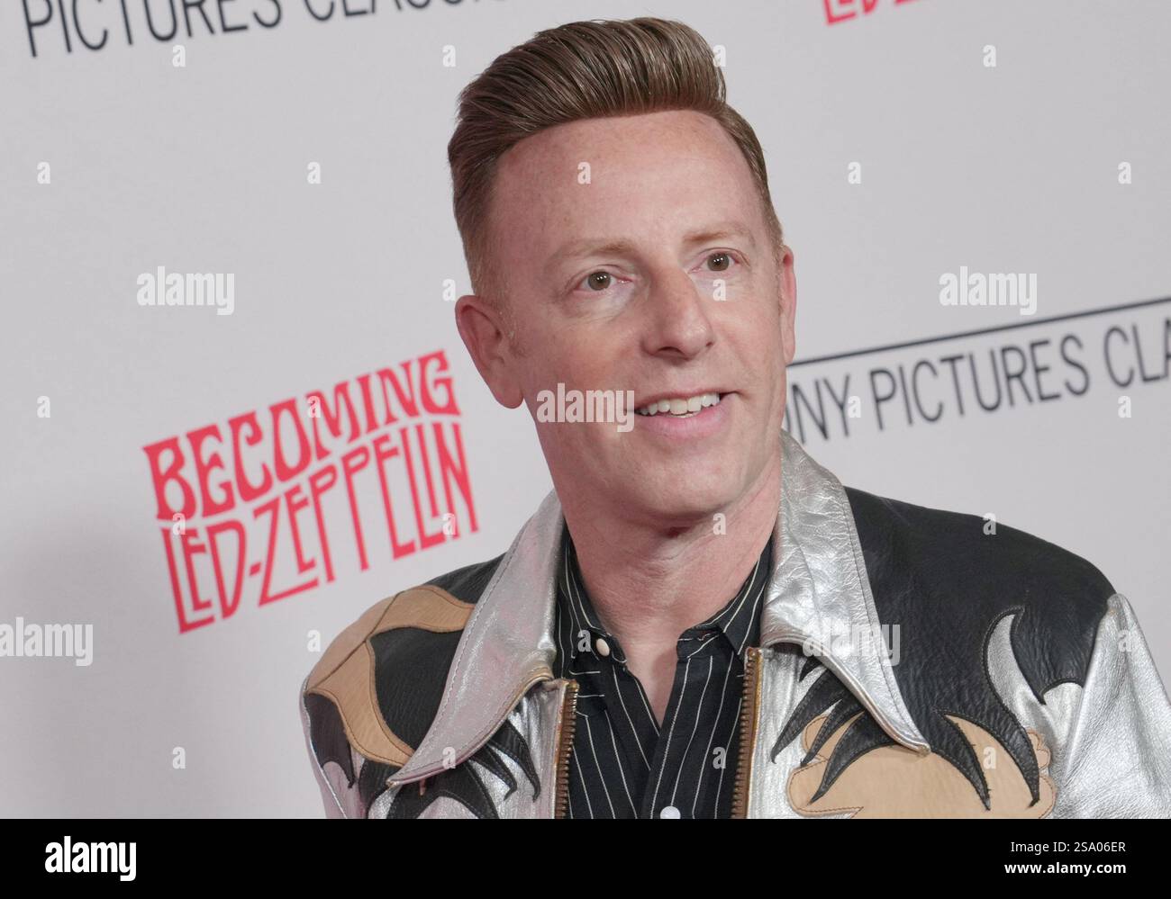 Los Angeles, USA. 27th Jan, 2025. Brian Cohen arrives at the BECOMING ...