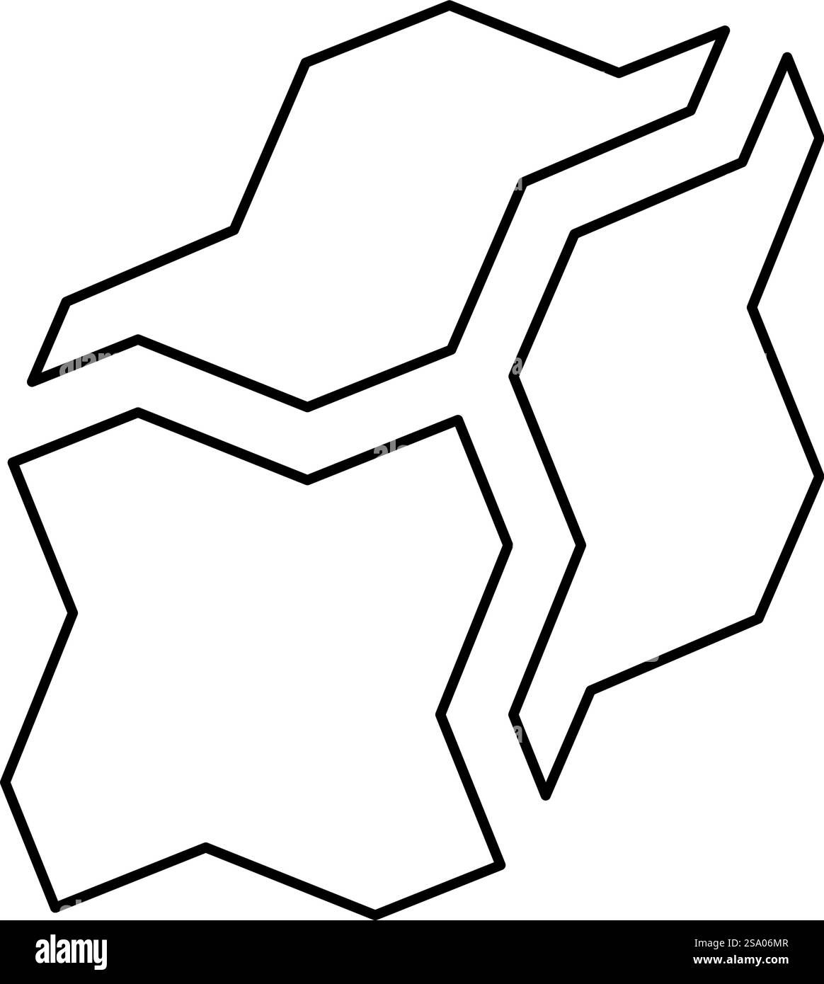 Coal charcoal contour outline line icon black color vector illustration ...