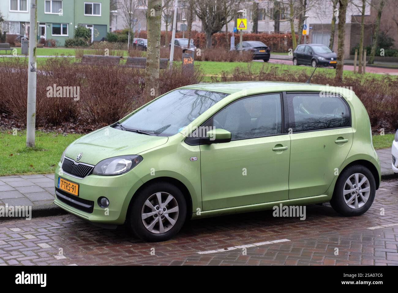 A Skoda Citigo Car At Amsterdam The Netherlands 25-1-2025 Stock Photo ...