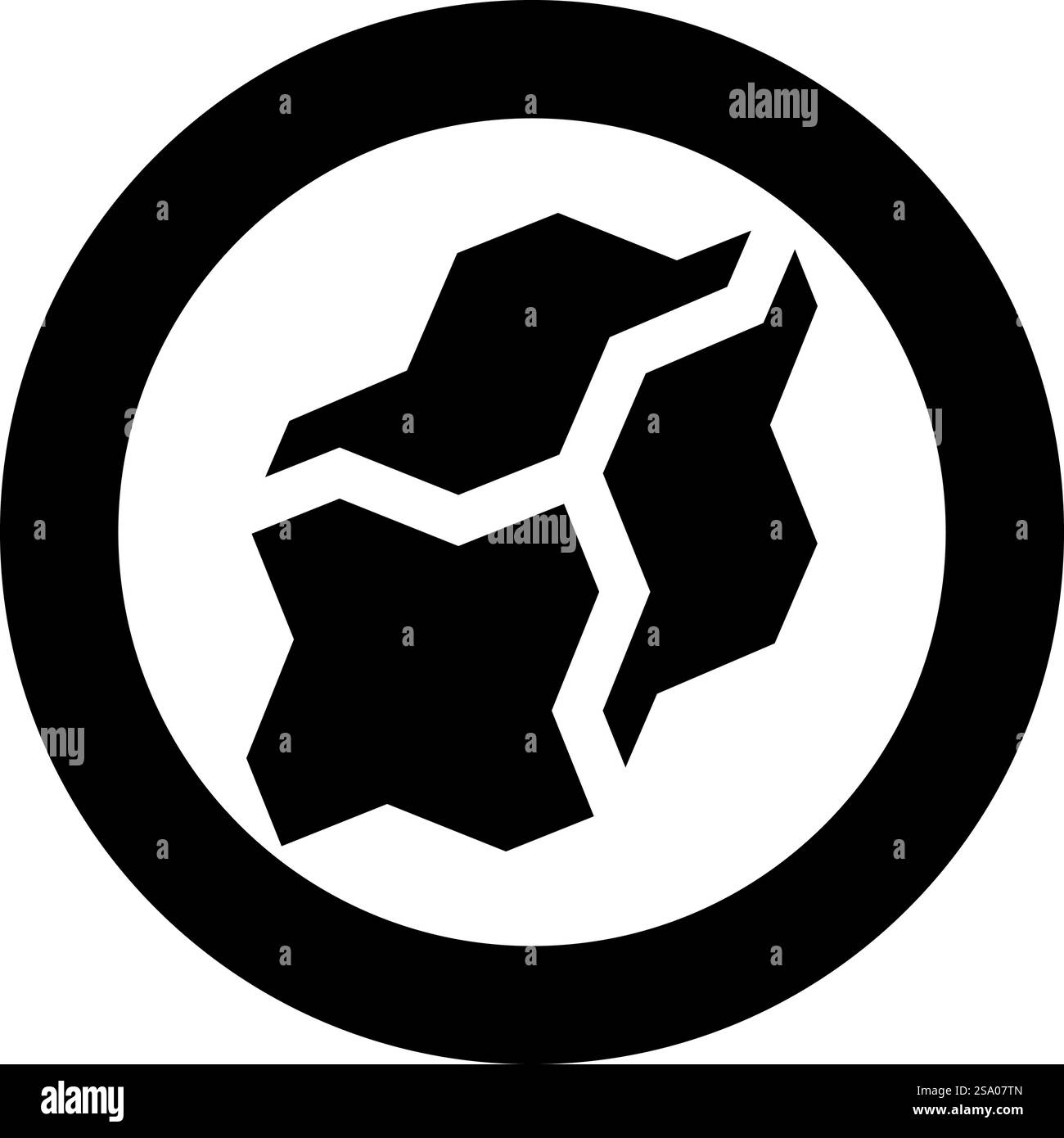 Coal charcoal icon in circle round black color vector illustration ...