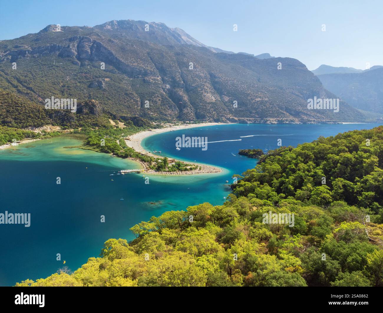 Aerial landscape exotic lagoon beach hi-res stock photography and ...