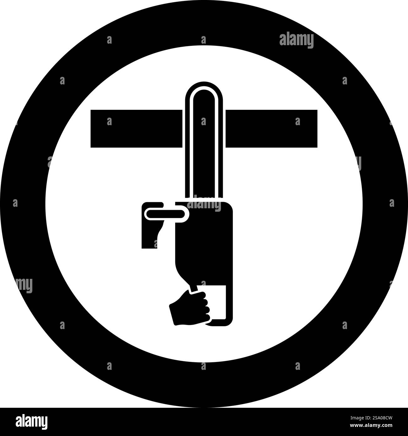 Chainsaw sawing board woodchopper concept lumberjack arborist cutting ...