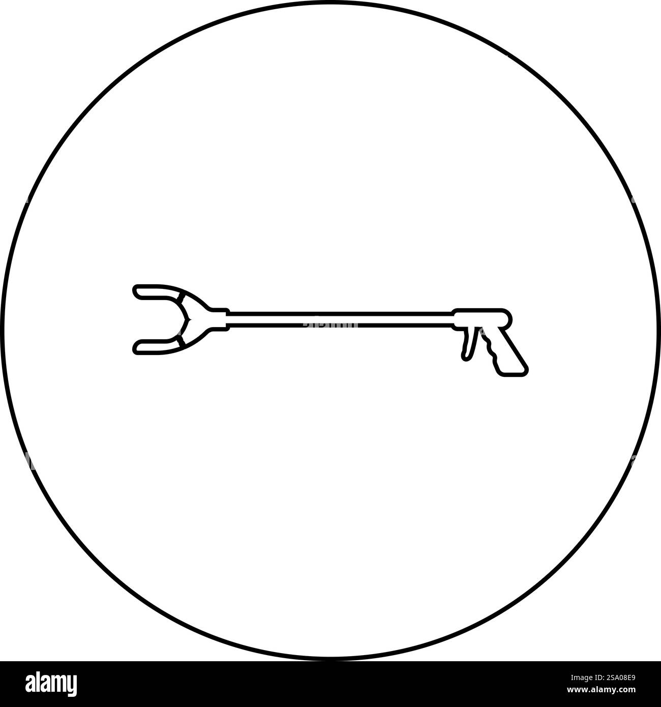 Long reach grabber litter picker gripper trash device pick up tool claw ...