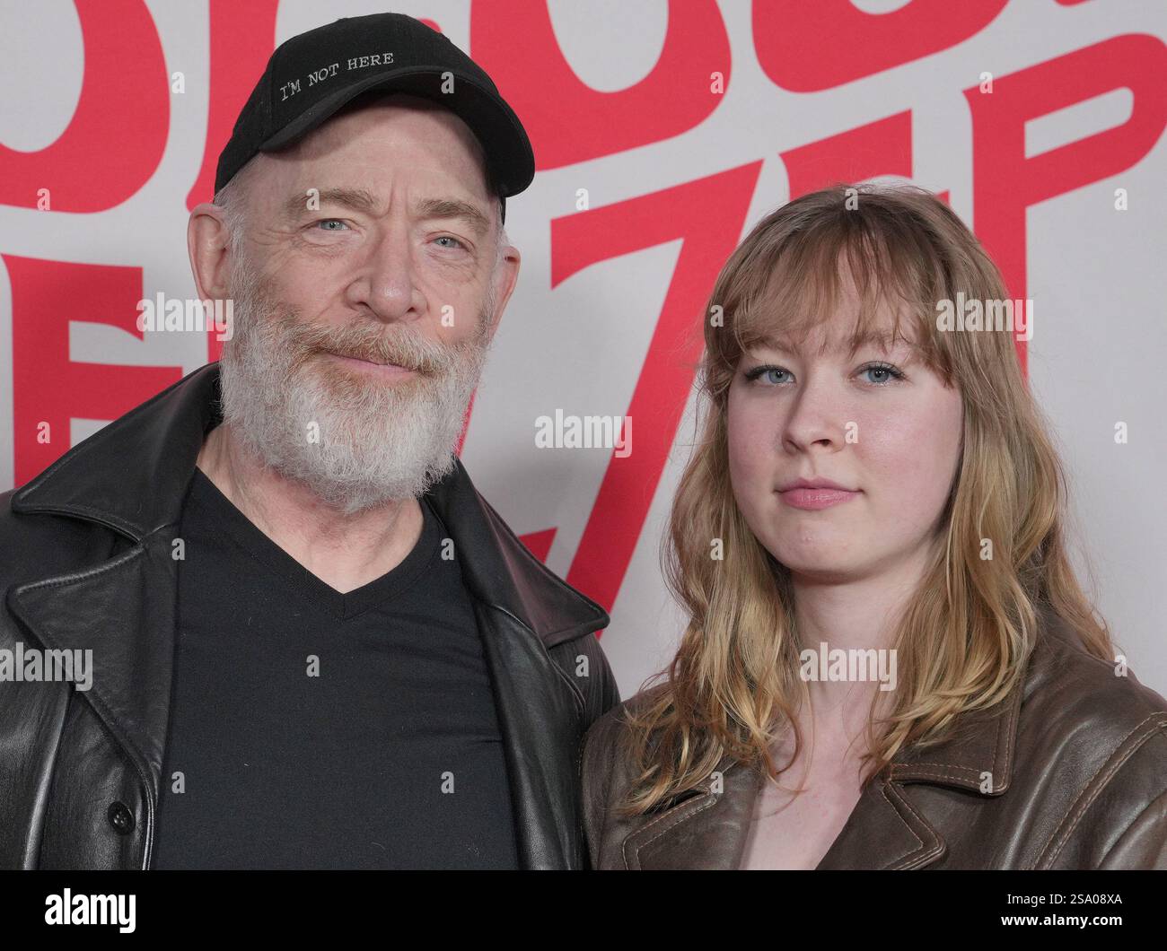 Los Angeles, USA. 27th Jan, 2025. (L-R) J.K. Simmons and Daughter ...
