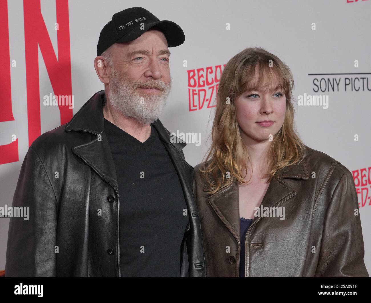 Los Angeles, USA. 27th Jan, 2025. (L-R) J.K. Simmons and Daughter ...
