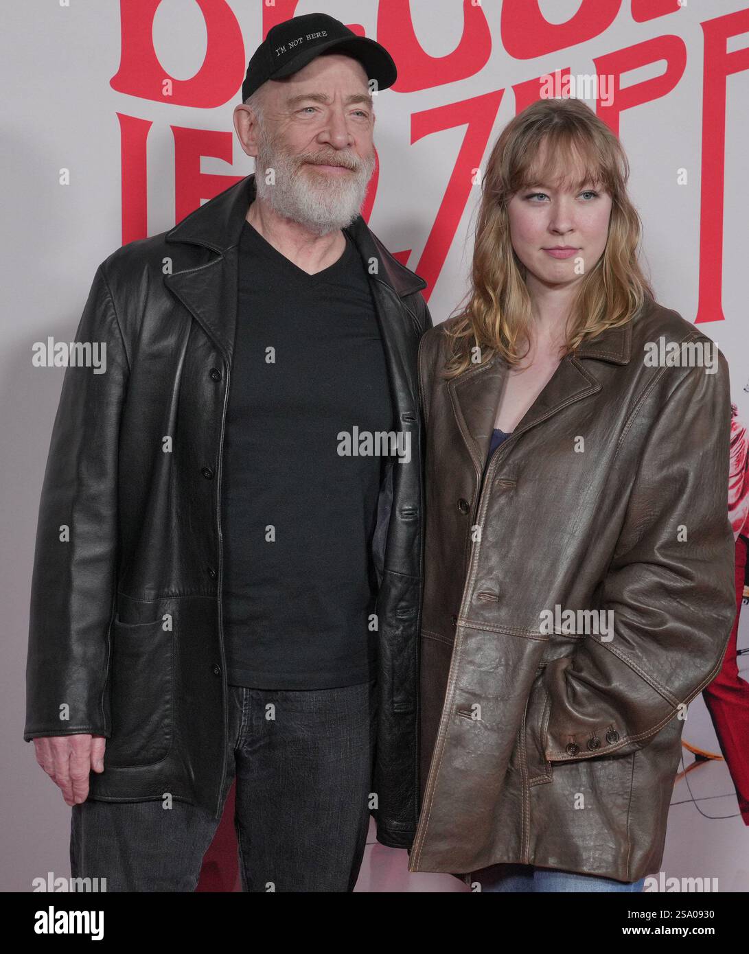 Los Angeles, USA. 27th Jan, 2025. (L-R) J.K. Simmons and Daughter ...