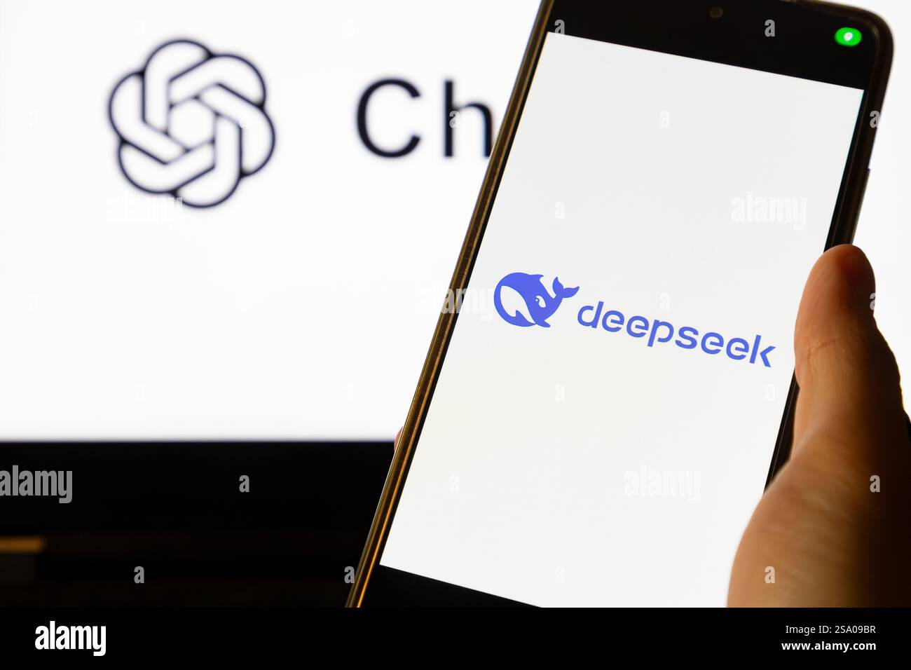 DeepSeek. Artificial intelligence. CHATGPT. Artificial intelligence ...