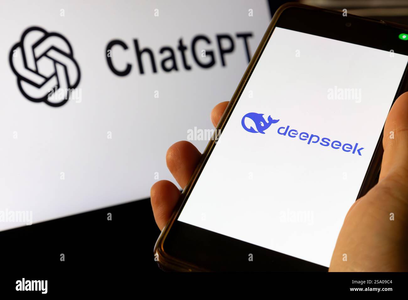 DeepSeek. Artificial intelligence. CHATGPT. Artificial intelligence ...