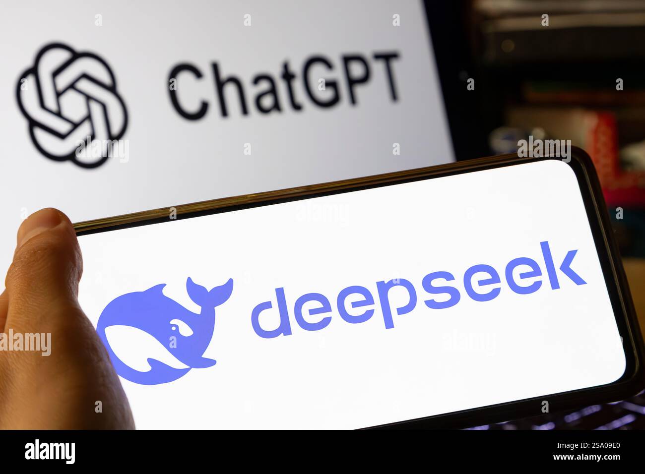 DeepSeek. Artificial intelligence. CHATGPT. Artificial intelligence ...