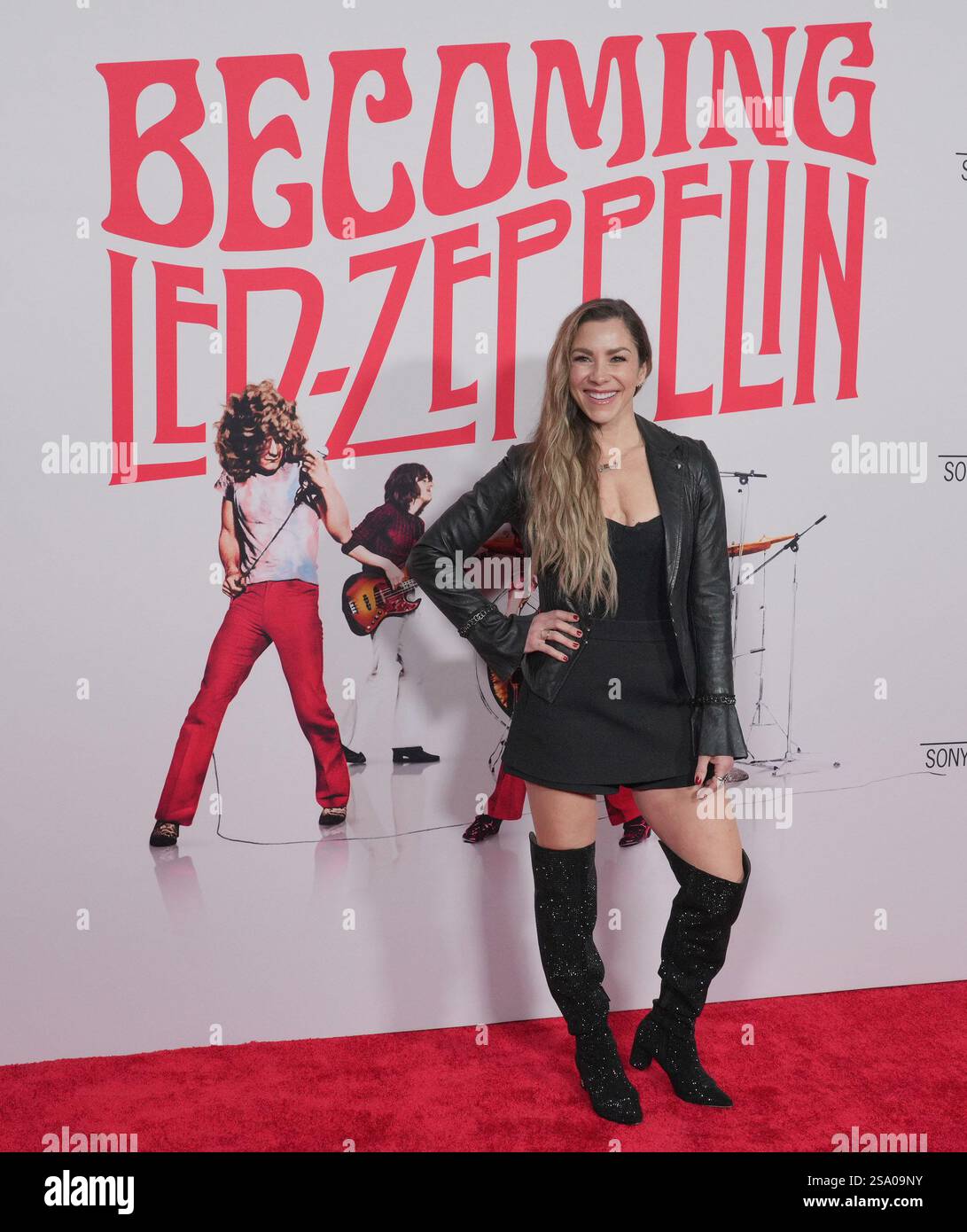 Los Angeles, USA. 27th Jan, 2025. Allison Hagendorf arrives at the ...
