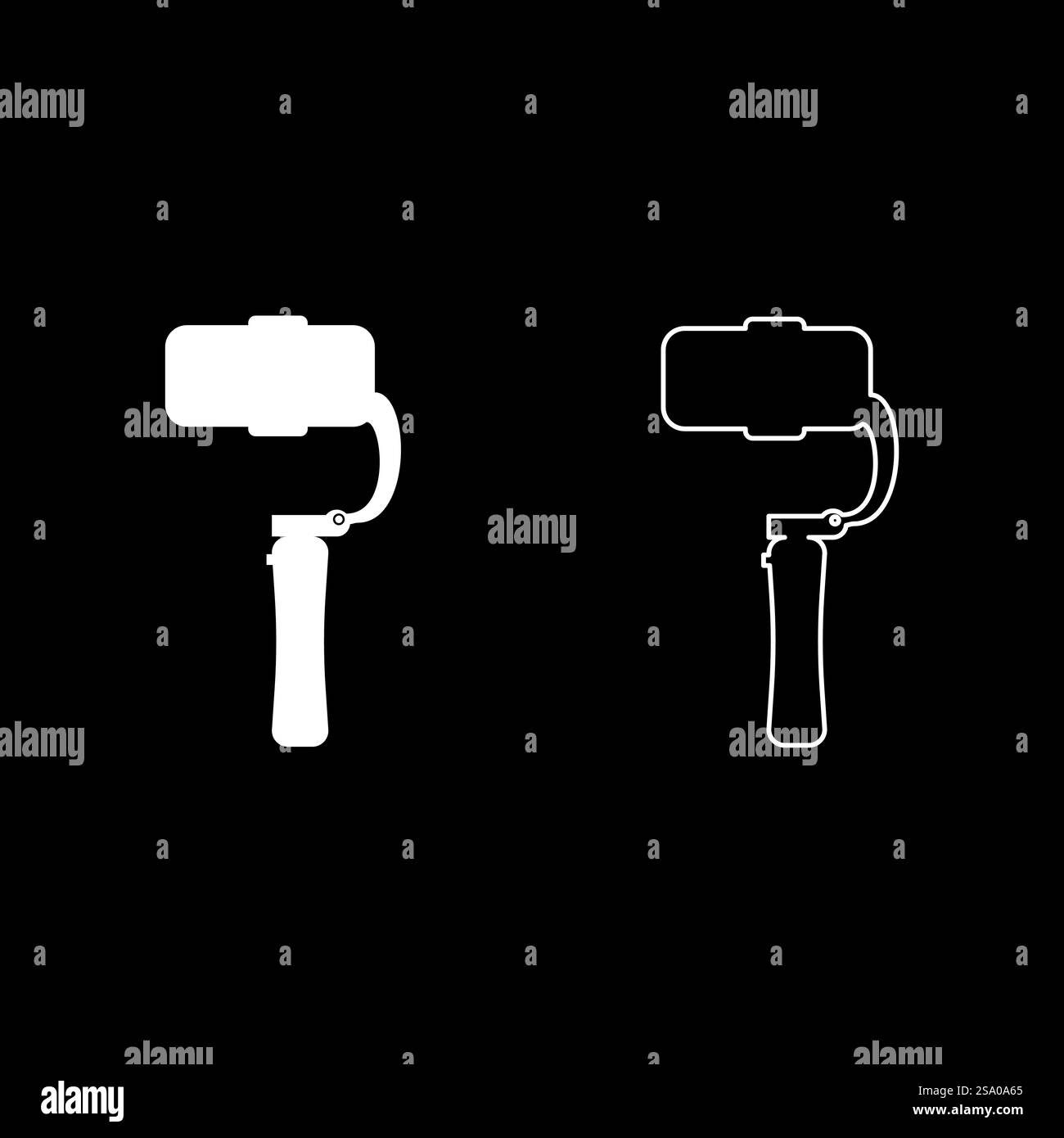 Gimbal mobile stabilizer for smartphone camera cell phone steady cam ...