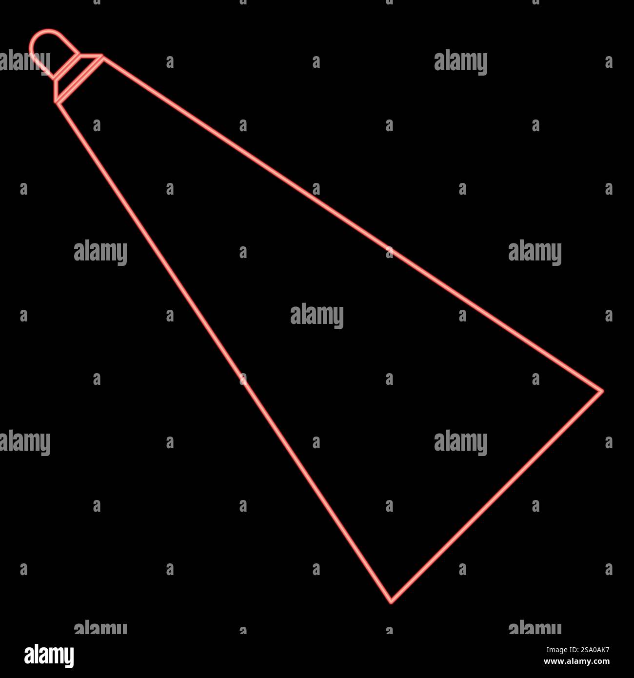 Neon floodlight light effects searchlight lamp illumination light ...