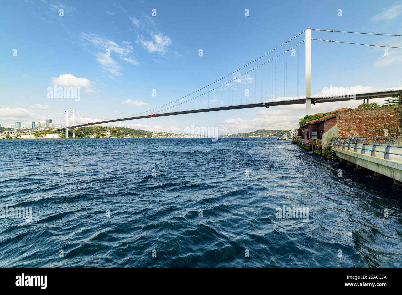 Scenic view of the Bosphorus Bridge in Istanbul, Turkey Stock Photo - Alamy
