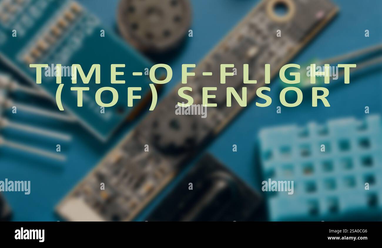Time-of-Flight (ToF) Sensor Measures the distance to an object by ...