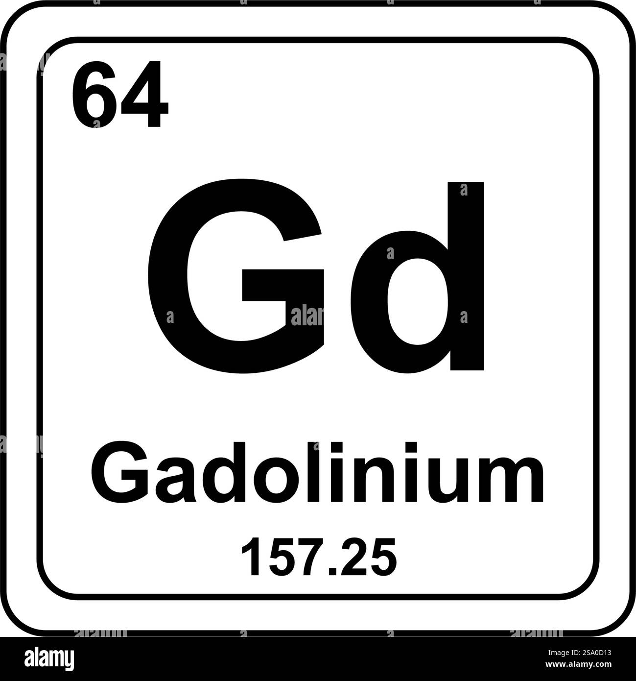 Gadolinium atom hi-res stock photography and images - Alamy