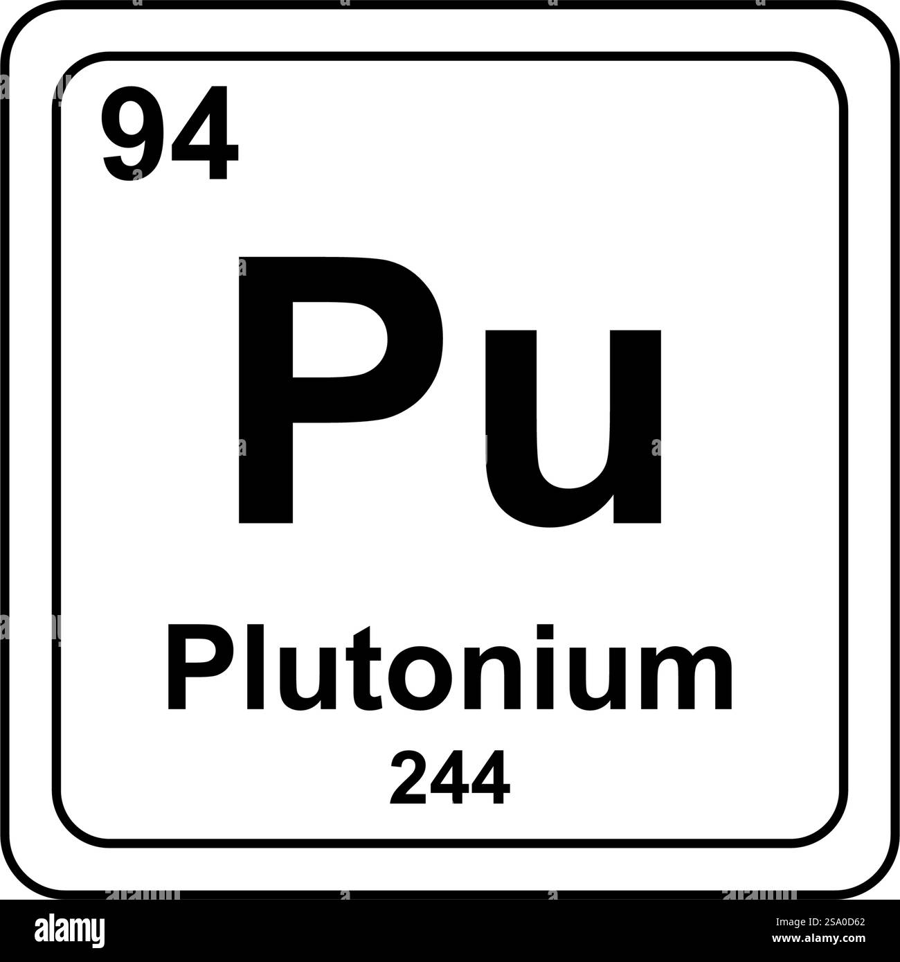Plutonium chemical element Black and White Stock Photos & Images - Alamy