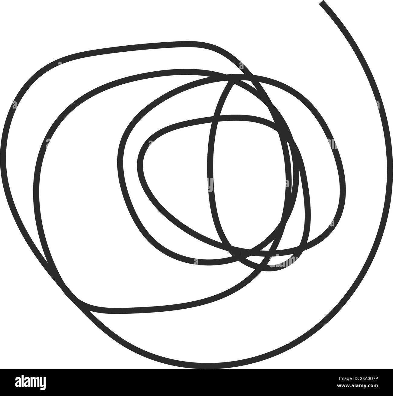 Scrible line art hand draw vector Stock Vector Image & Art - Alamy