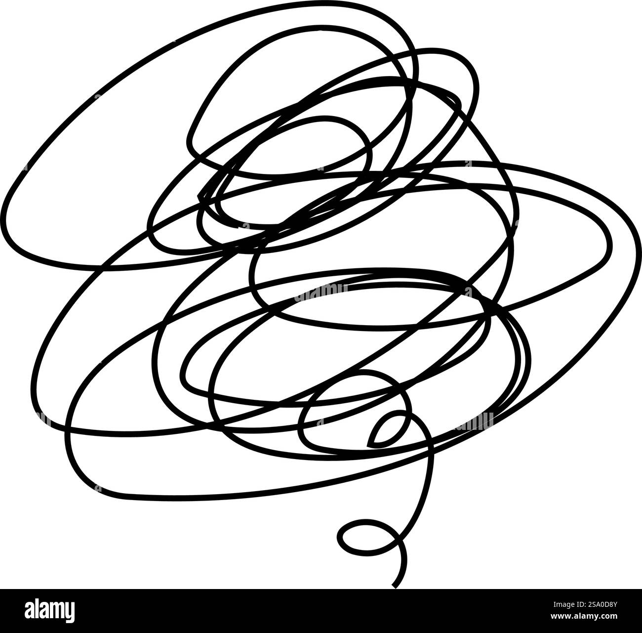 Scrible line art hand draw vector Stock Vector Image & Art - Alamy