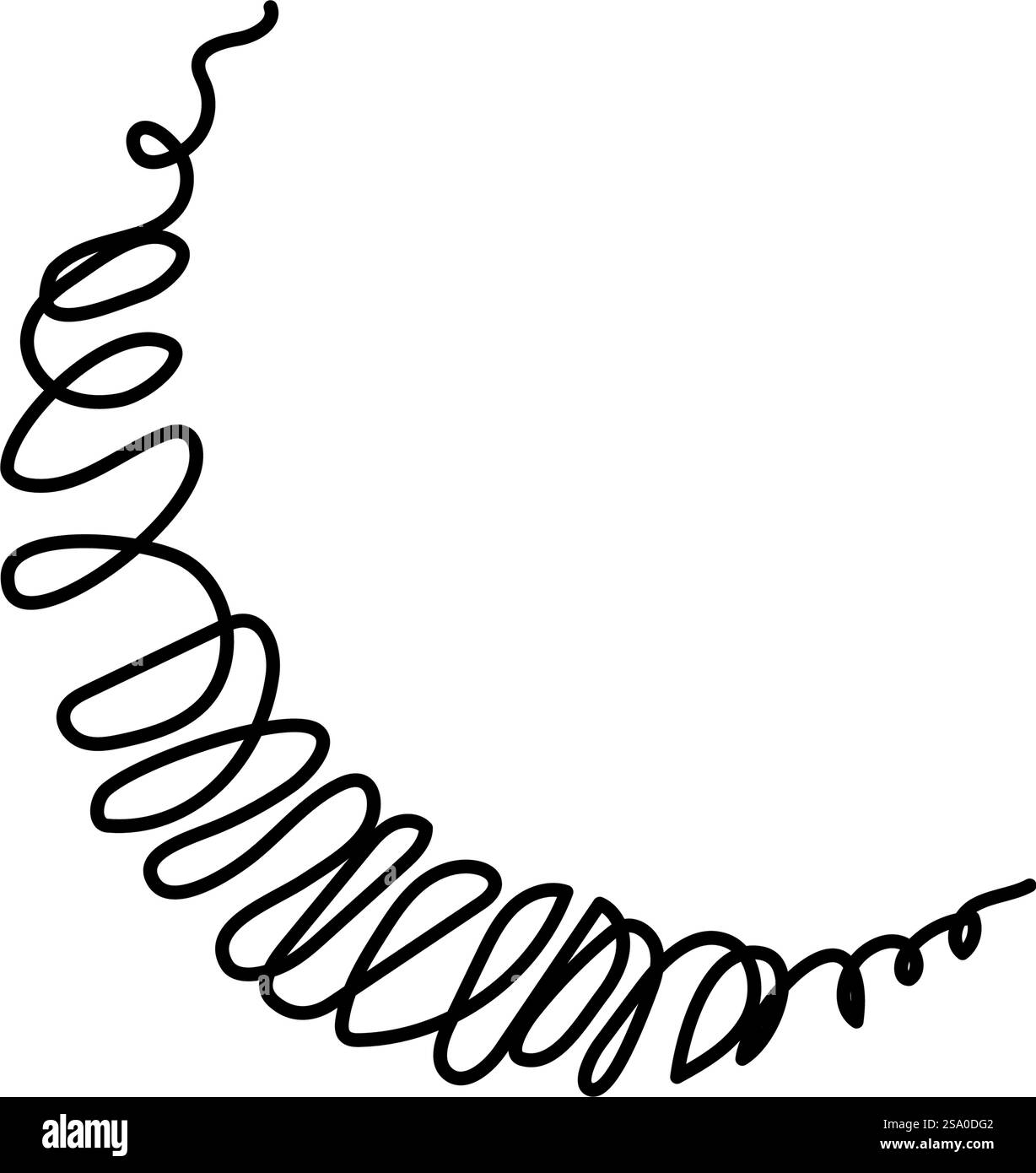 Moon Scrible line art hand draw vector Stock Vector Image & Art - Alamy