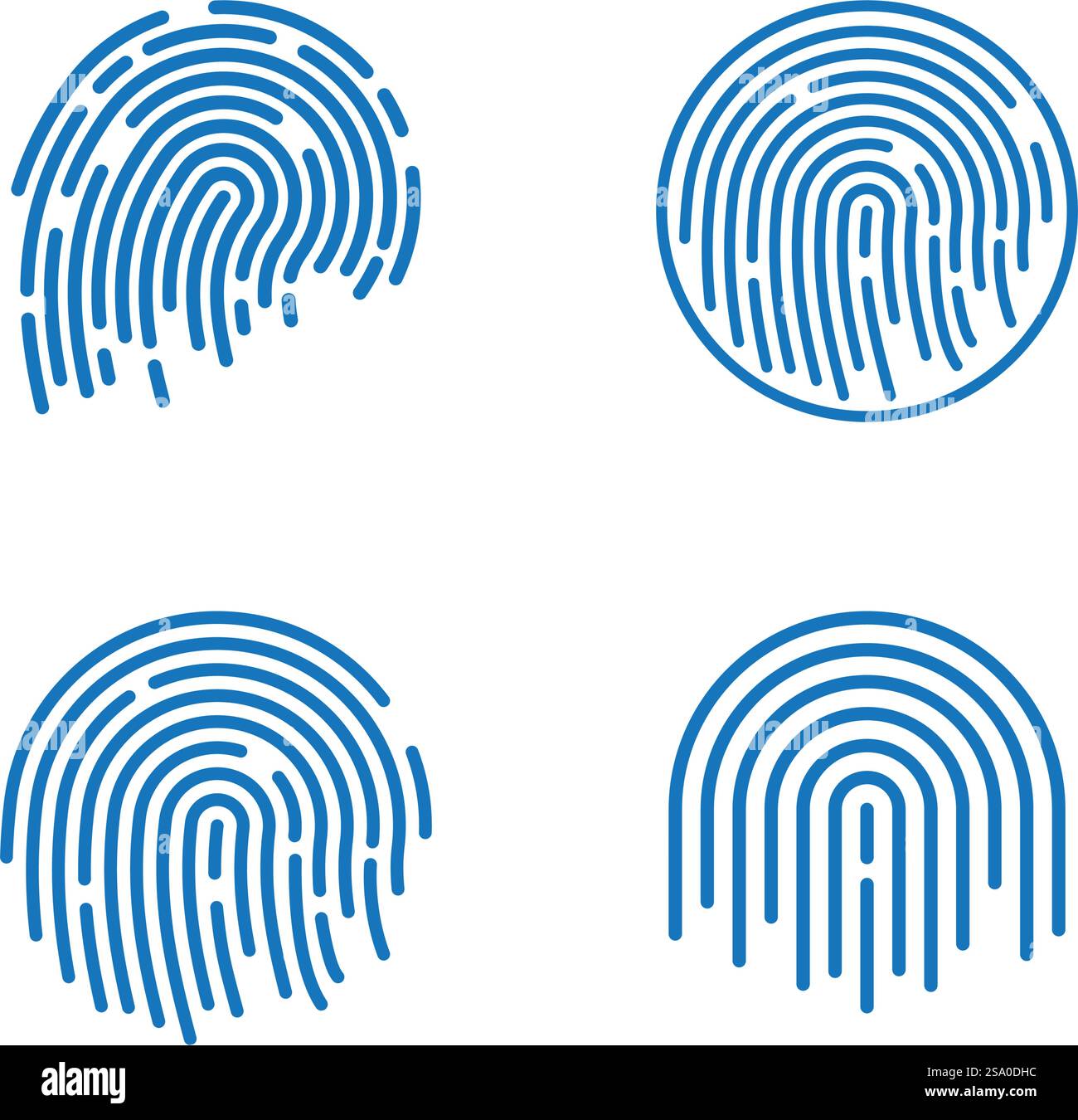 Fingerprint technology logo vector template Stock Vector Image & Art ...