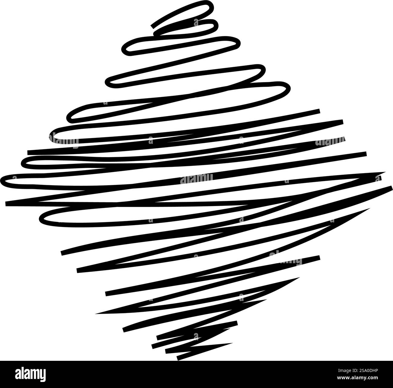 Scrible line art hand draw vector Stock Vector Image & Art - Alamy