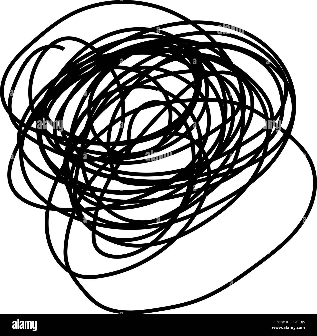 Scrible line art hand draw vector Stock Vector Image & Art - Alamy