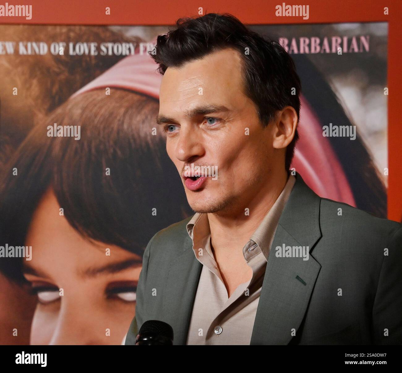 Cast member Rupert Friend attends the premiere of the motion picture ...