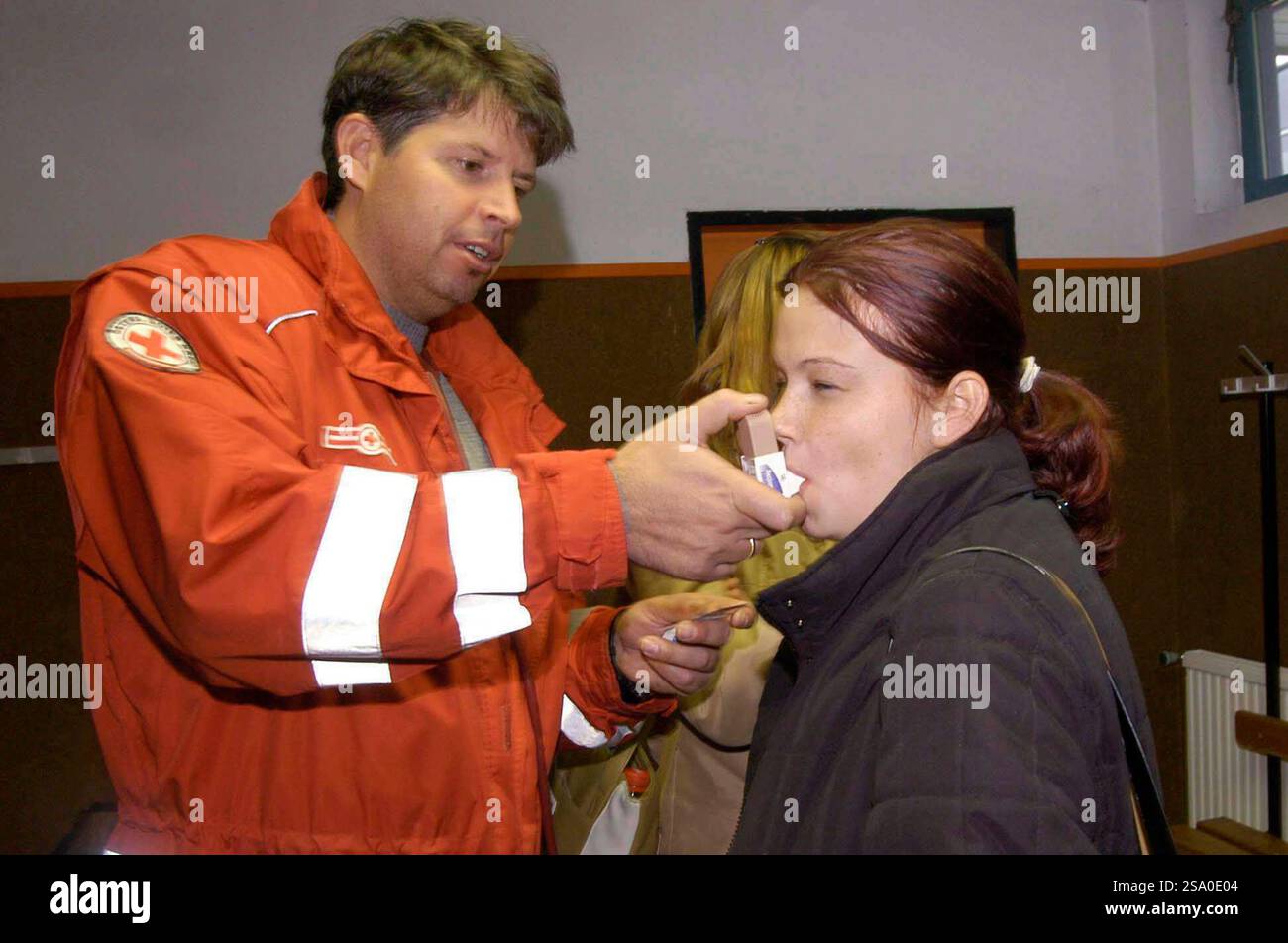 paramedic during the initial treatment and first aid of a patient ...