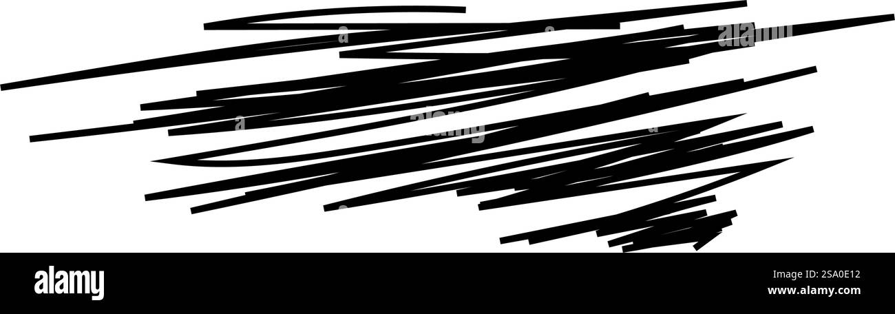 Scrible line art hand draw vector Stock Vector Image & Art - Alamy