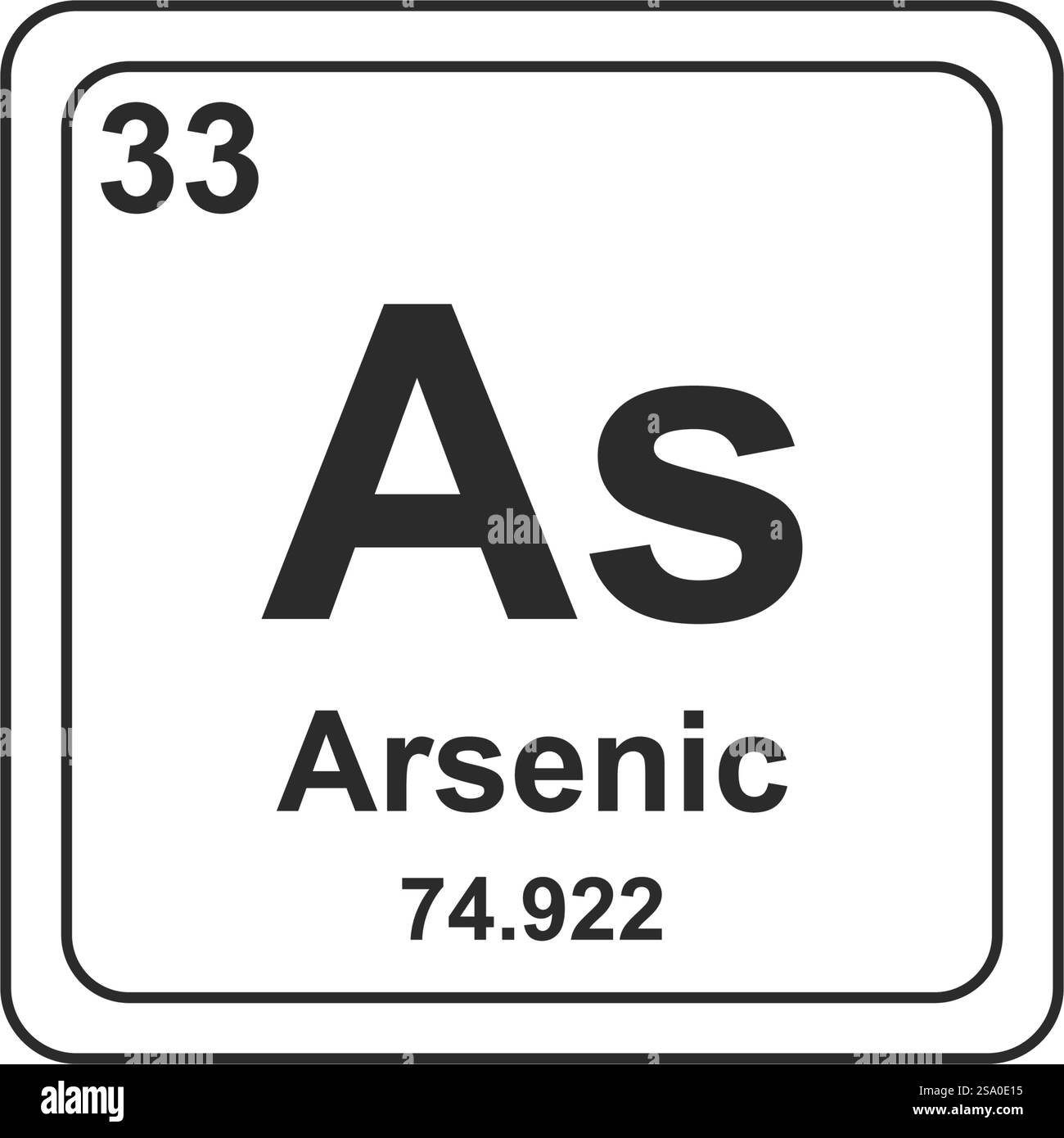 Arsenic logo Stock Vector Images - Alamy