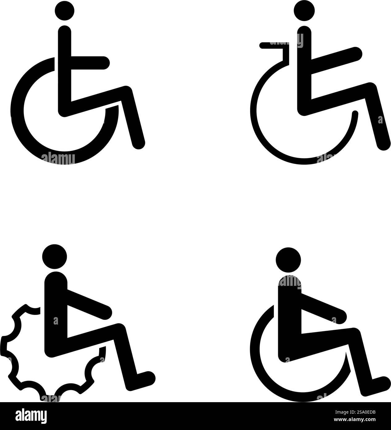 Disability icon vector design template Stock Vector Image & Art - Alamy