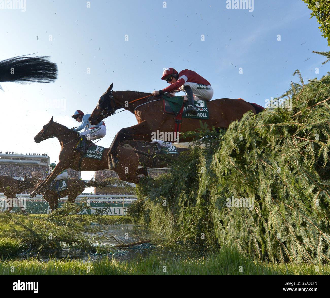 Aintree grand national fence hi-res stock photography and images - Alamy