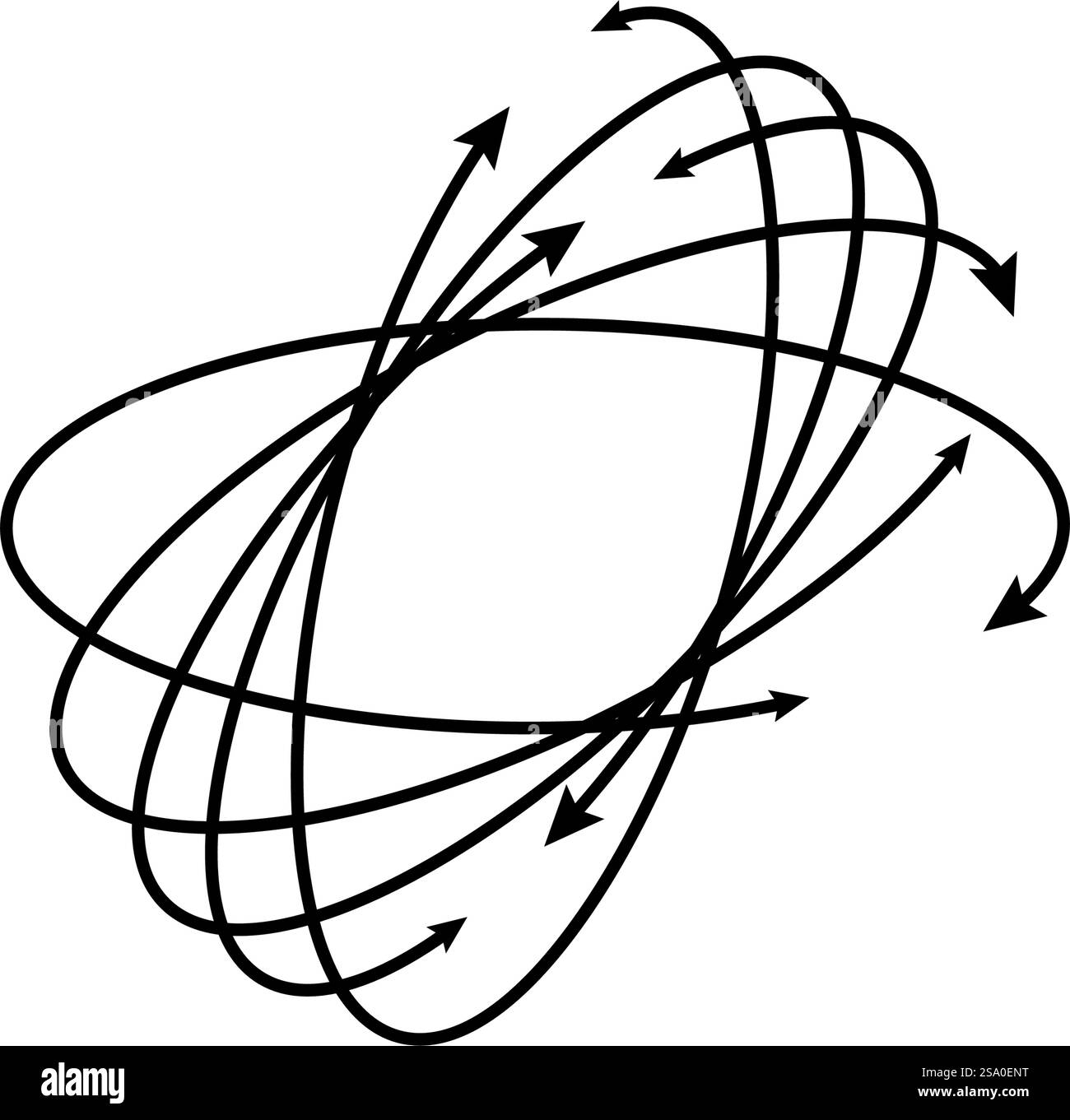 Arrow line art hi-res stock photography and images - Alamy