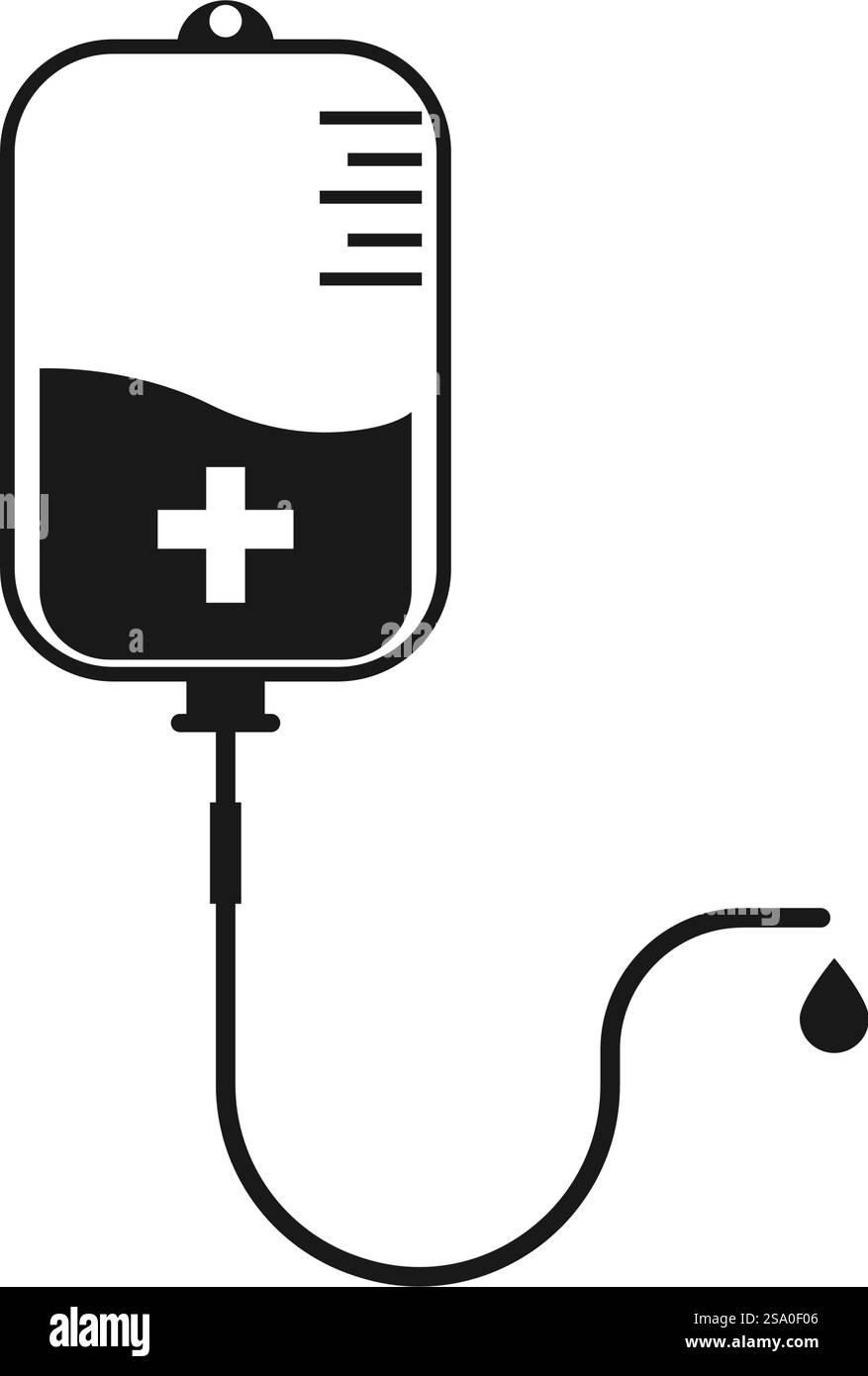 Blood plasma transfusion Black and White Stock Photos & Images - Alamy