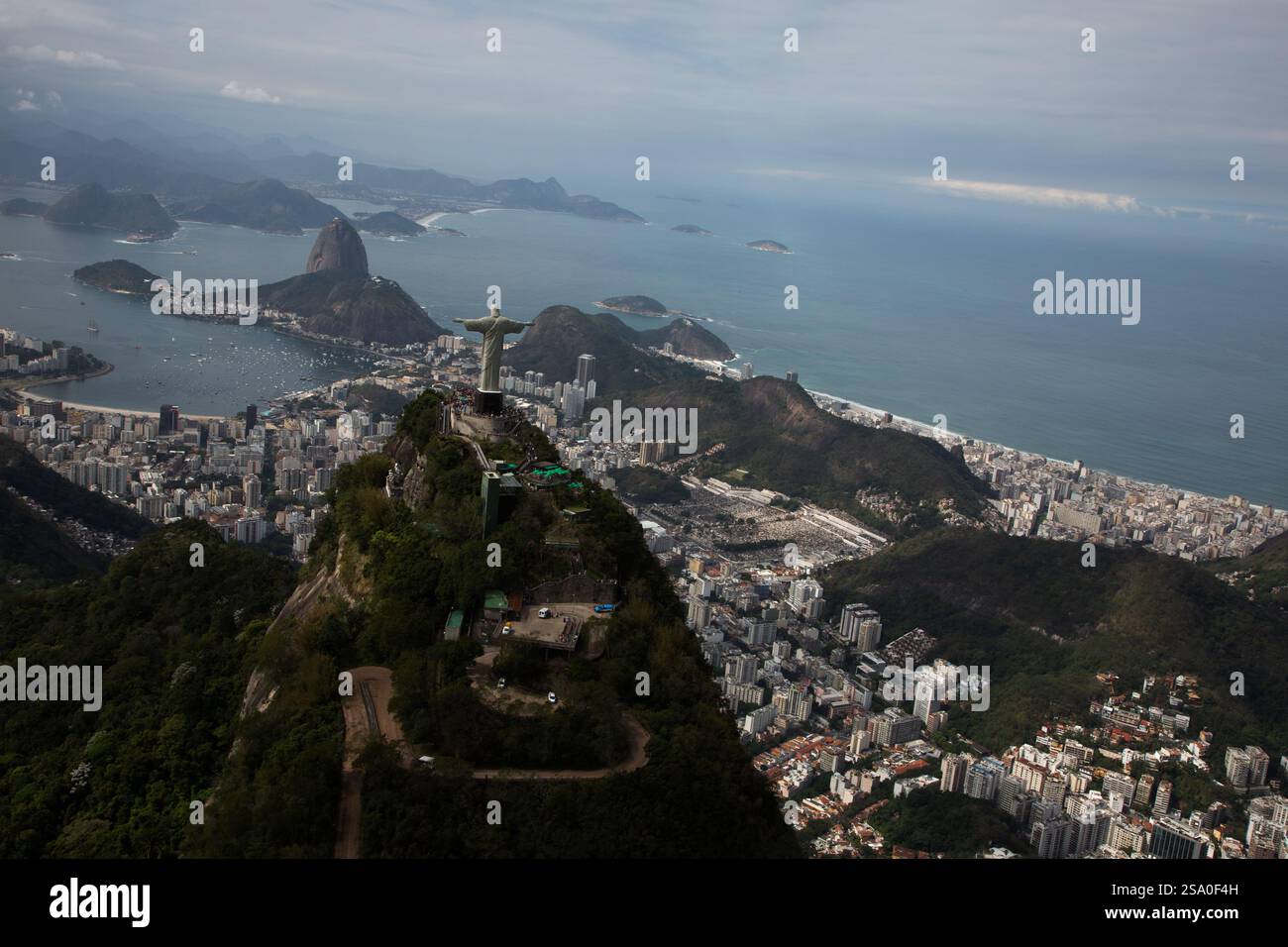 Christ redeemer iconic view hi-res stock photography and images - Alamy