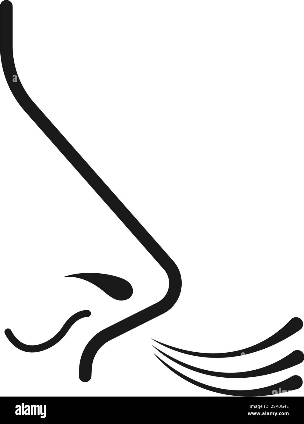 Eye nose Black and White Stock Photos & Images - Alamy