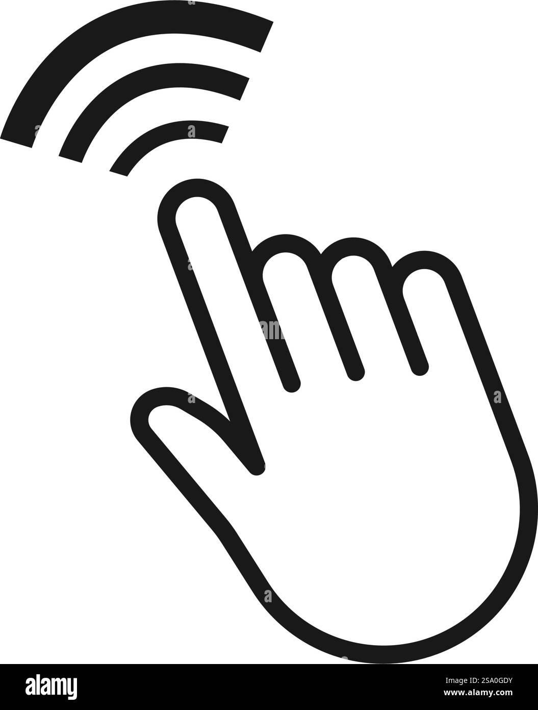 Cursor icon pointer mouse icon design Stock Vector Image & Art - Alamy