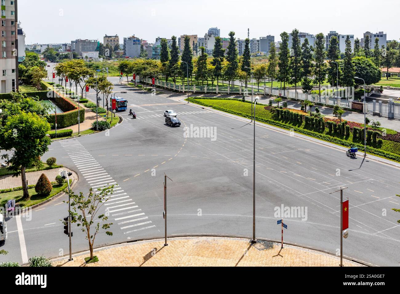 Large road junction in hi-res stock photography and images - Alamy